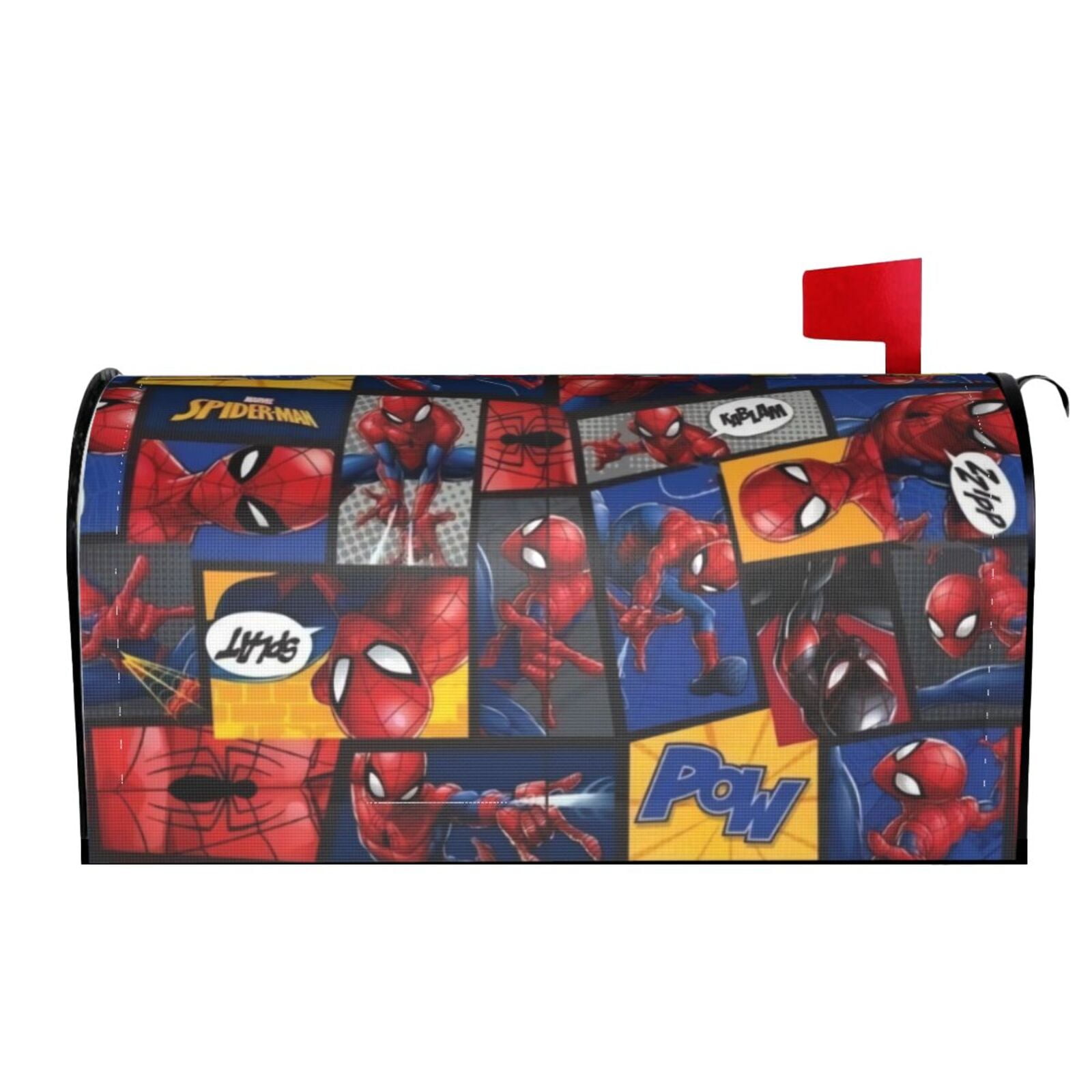 Spider-Man Puzzle Cartoon Character Mailbox Cover Magnetic Standard ...