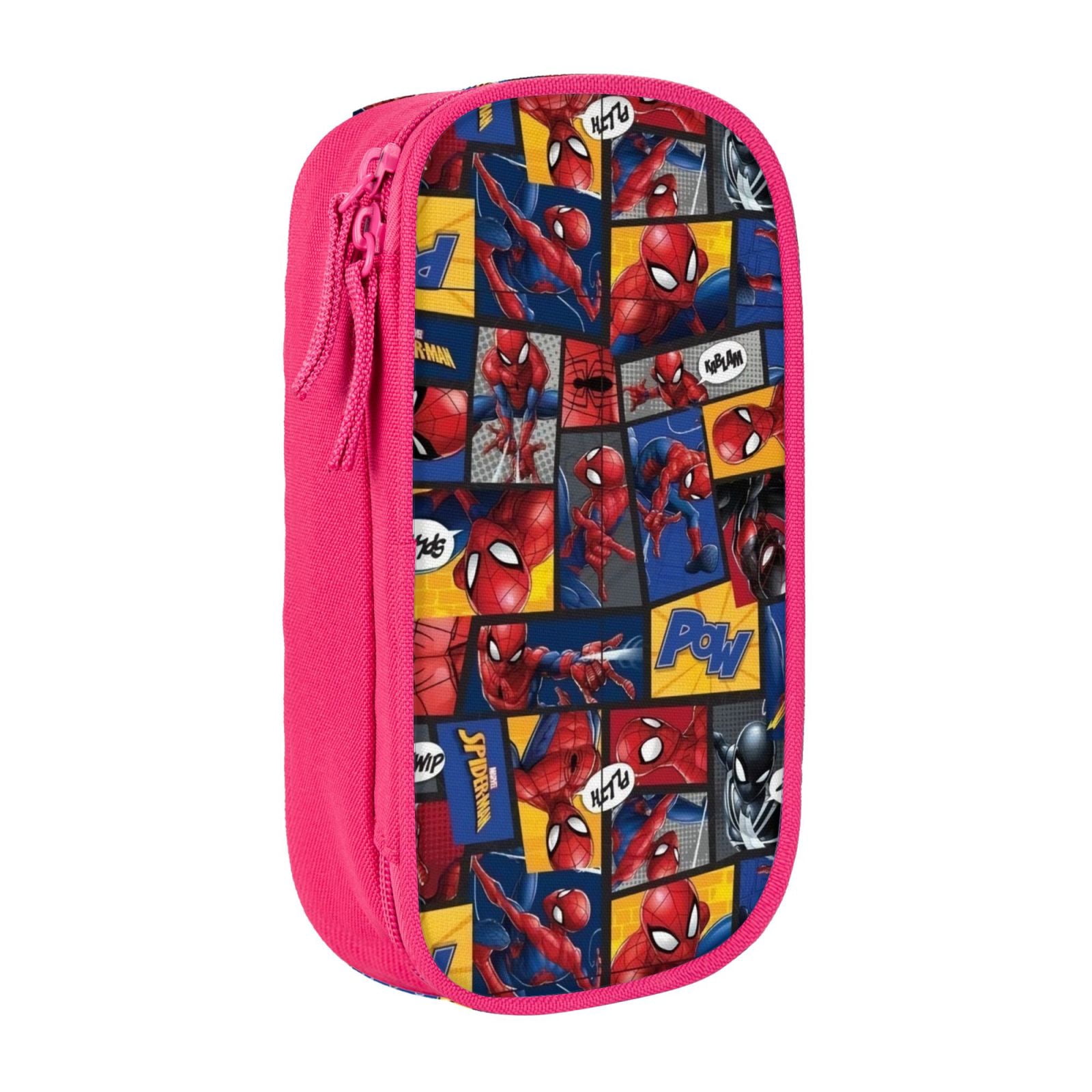 Spider-Man Puzzle Pencil Case,Big Capacity Pencil Pouch Stationery Pen ...