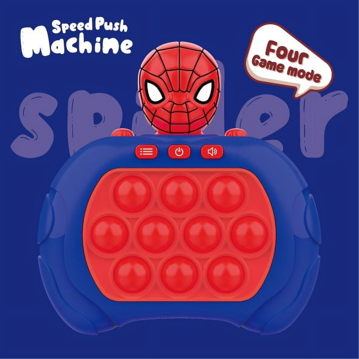 Spider Man Quick Push Game Toys Handheld Fast Speed Push Game for Boys ...