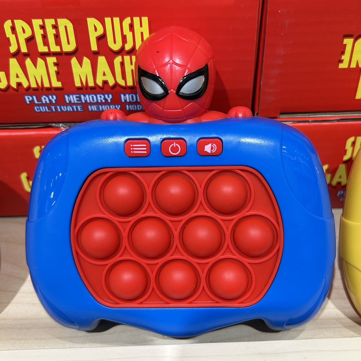 Spider Man Quick Push Game Toys Handheld Fast Speed Push Game for Boys ...
