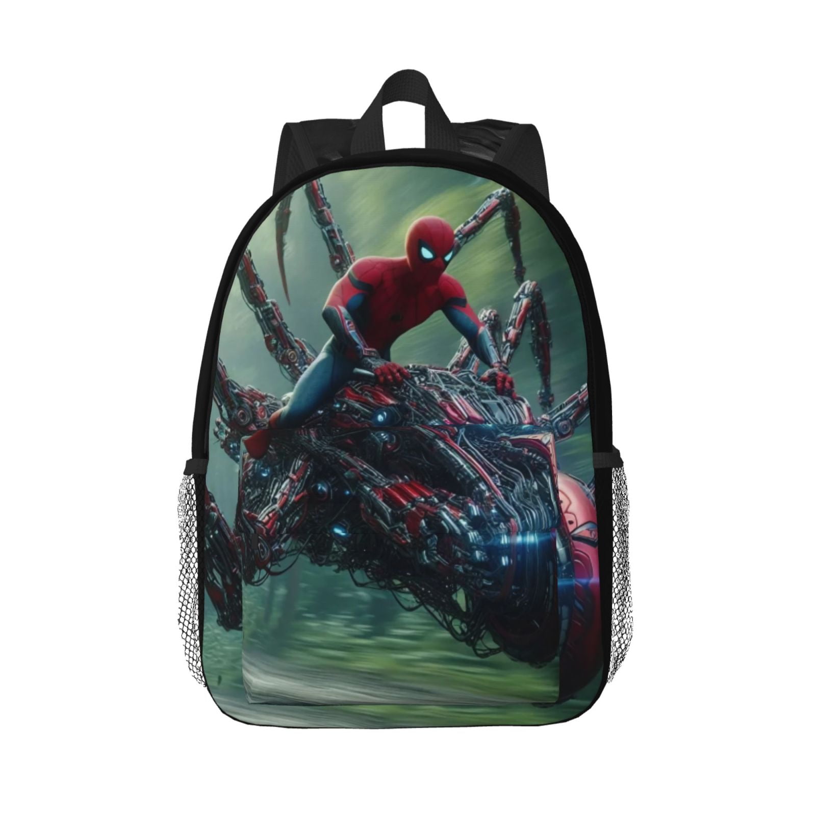 Spider-Man Riding A Motorcycle Backpack,Travel Backpack,Backpack for ...