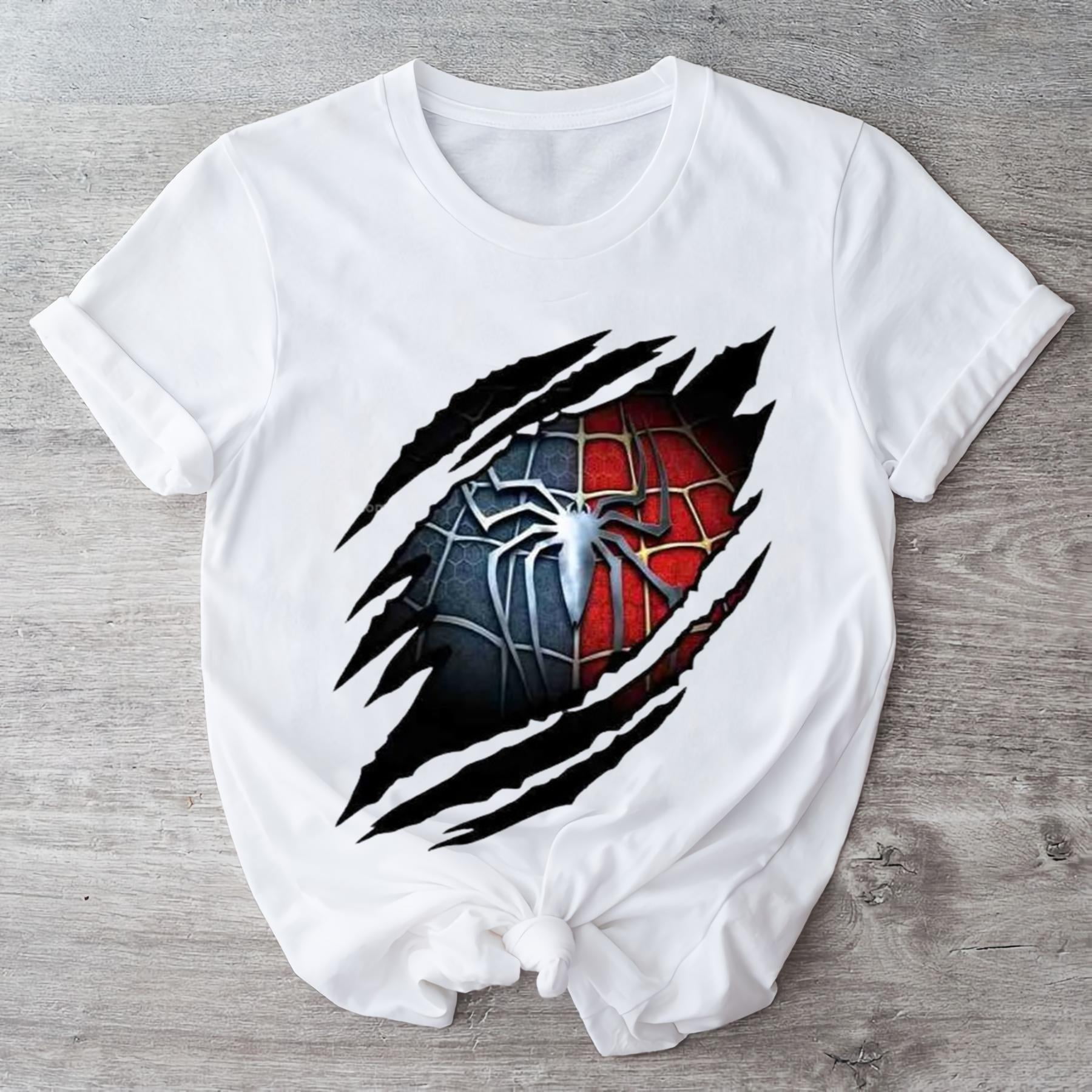 Spider-Man Ripped Suit, Spider-Man 2 T-shirt - Walmart.com
