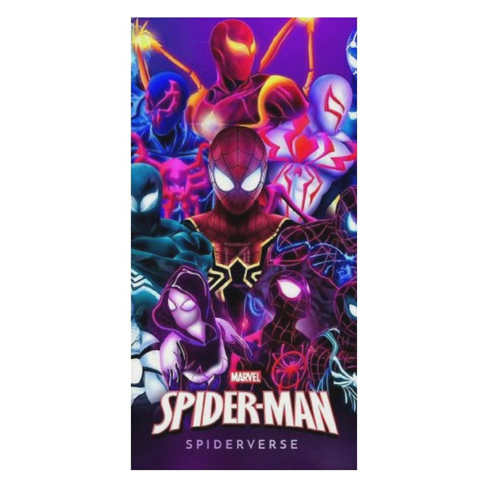 Spider-Man SPIDERVERSE Oversized Beach Towels, Pool Towel High ...