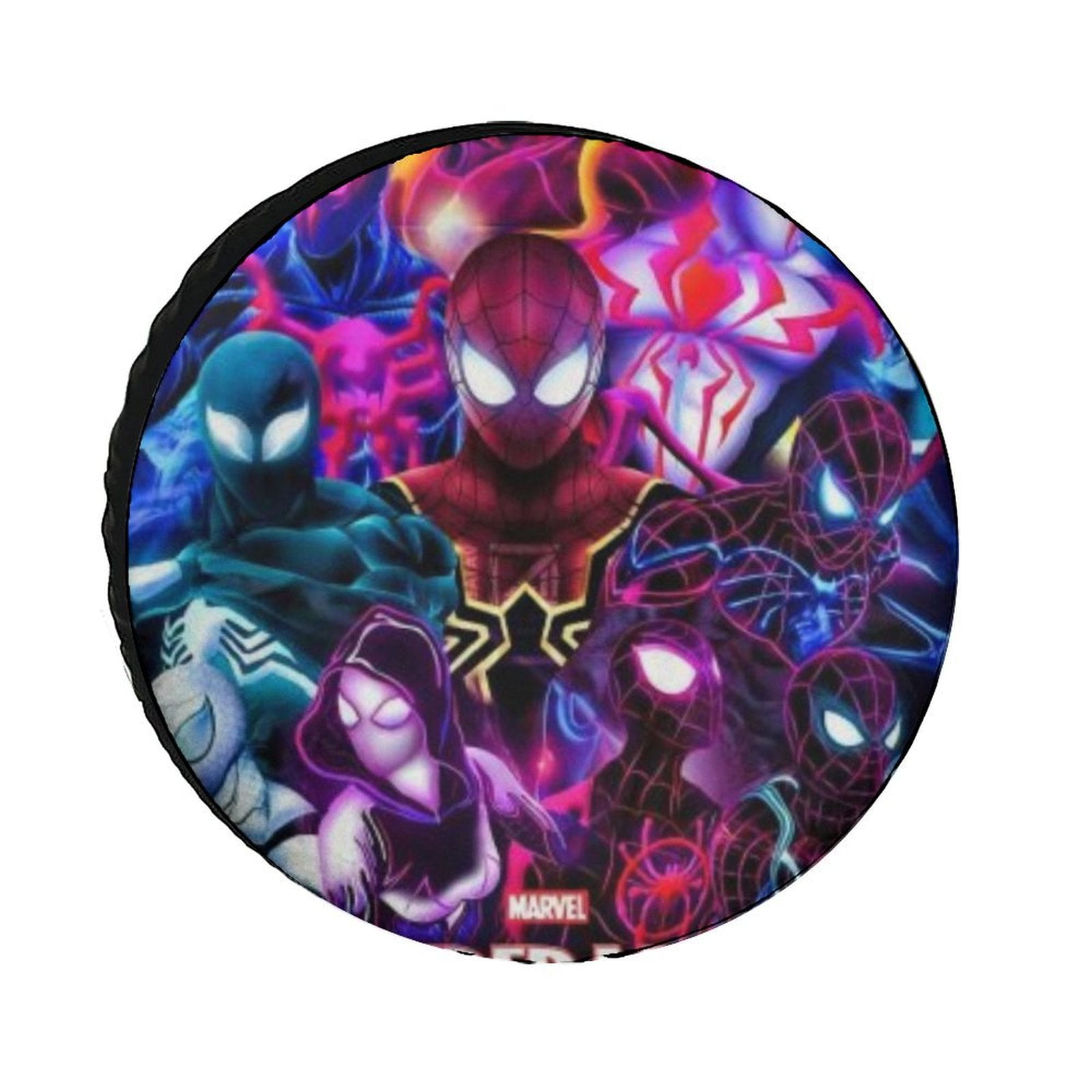 Spider-Man SPIDERVERSE Waterproof Oxford Tire Covers, Spare Wheel ...