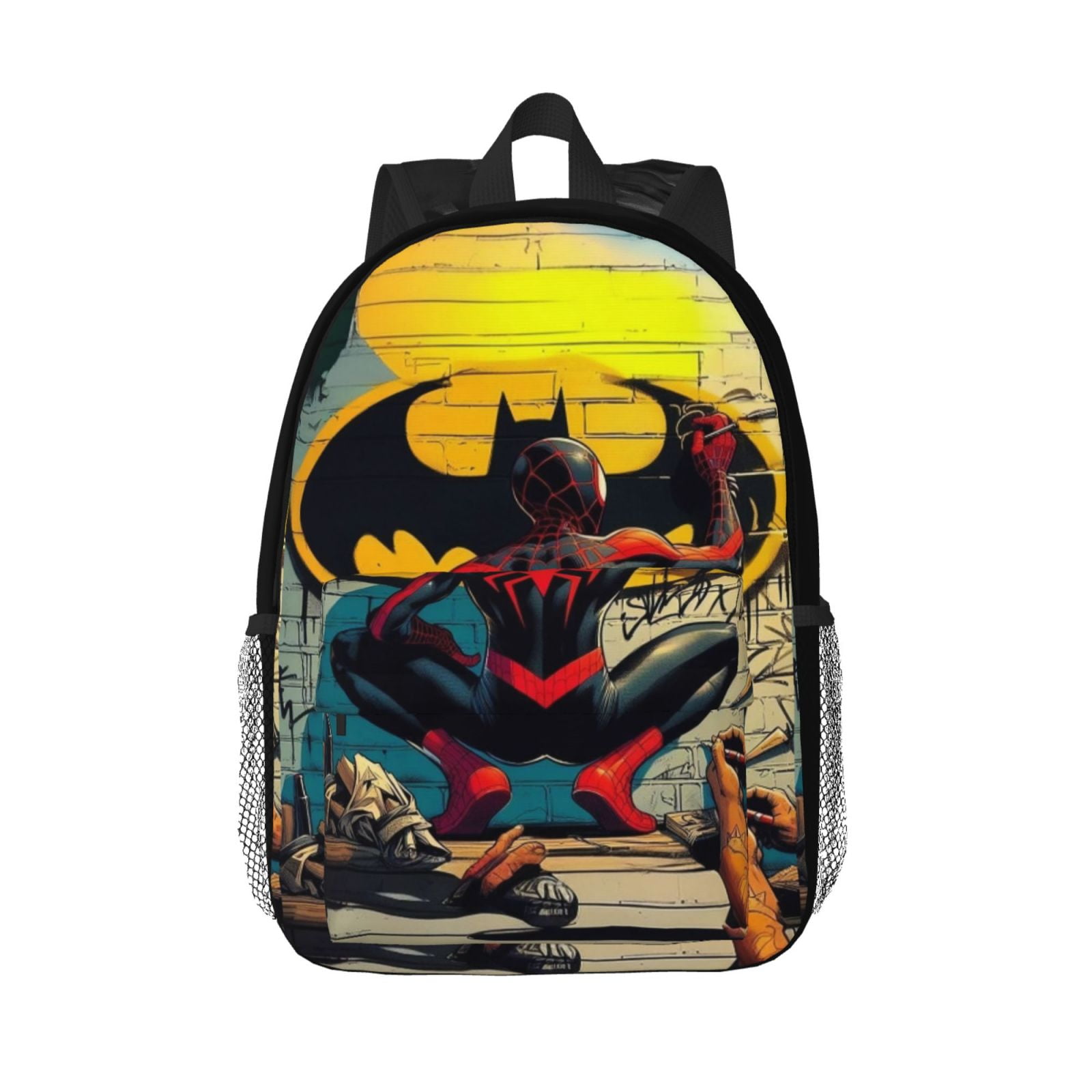 Spider-Man Shadow Webs Miles Morales Crafts The Bat-Signal Backpacks ...
