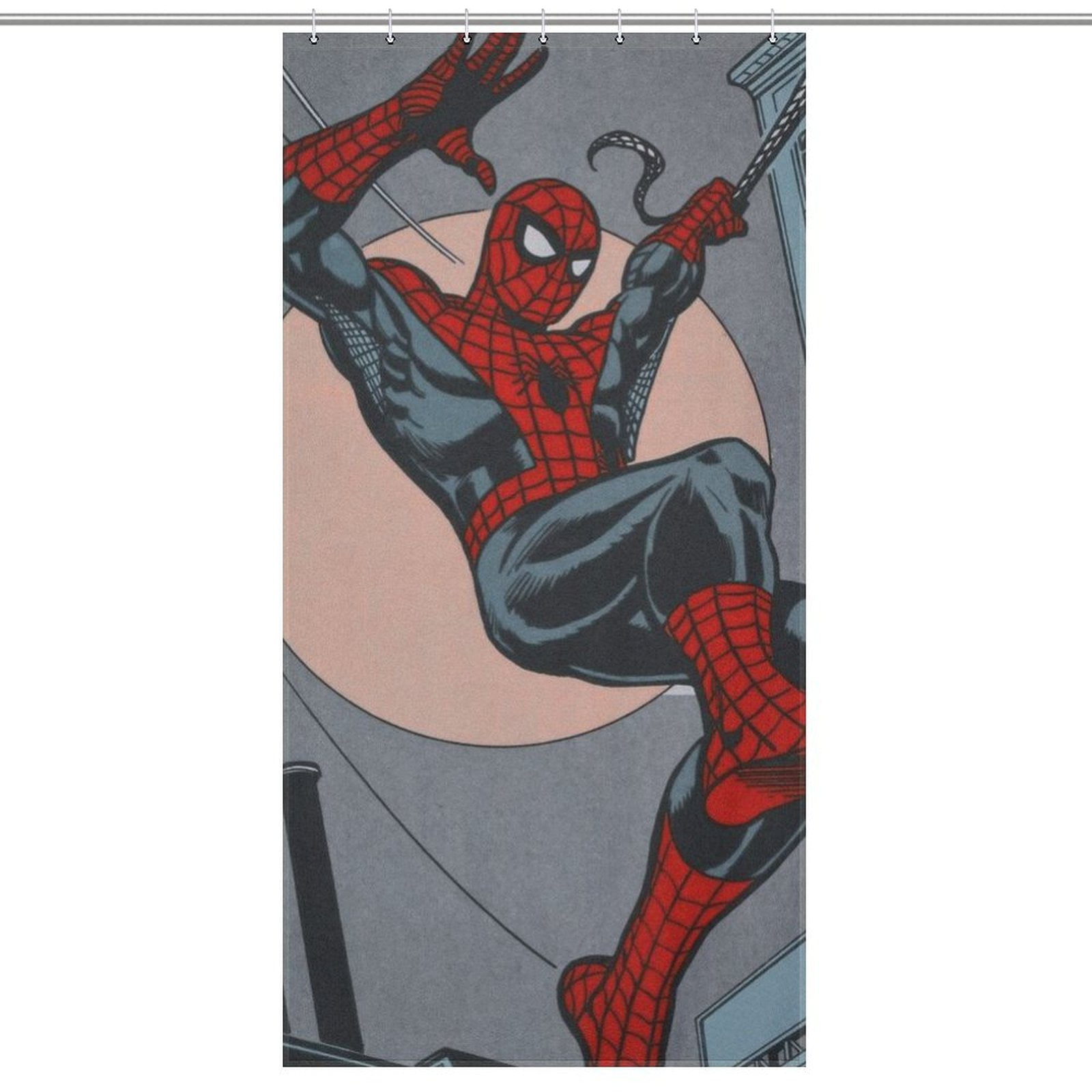 Spider Man Shower Curtain Cartoon Anime for Boys Grils Gift 36x72Inch ...