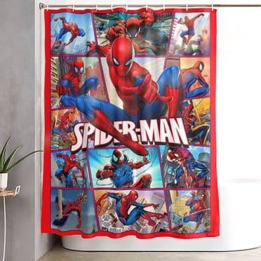"Marvel's Spider-Man Superhero City Web Grey Microfiber 70""x72 ...