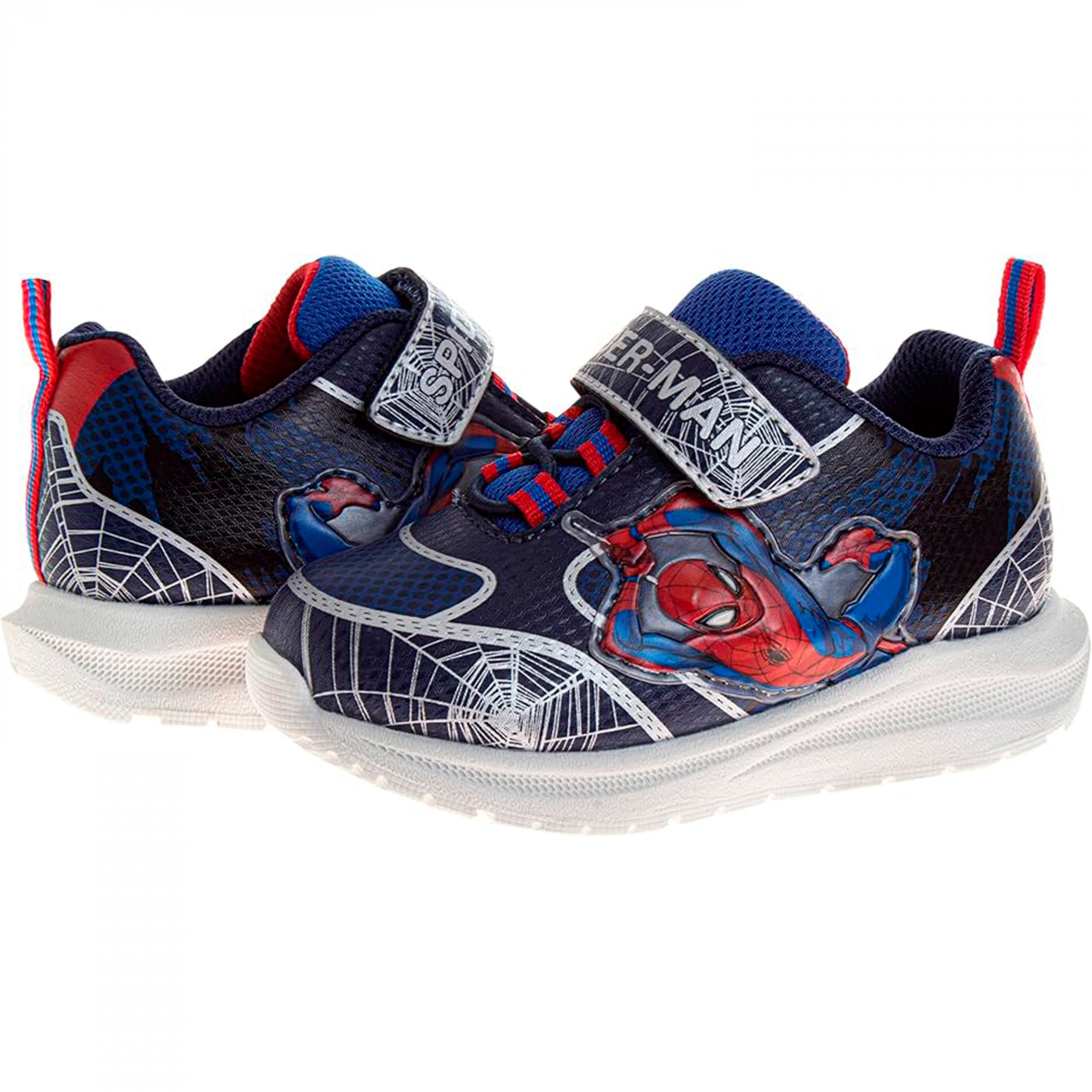 Spider-Man Slip-on Laceless Kid's Sneakers-Size 7 - Walmart.com