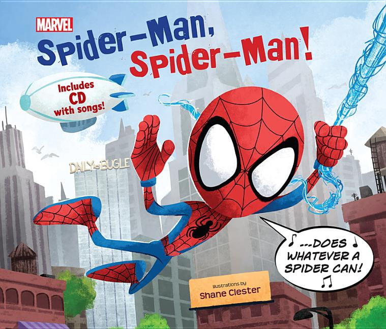 Spider-Man, Spider-Man! : Includes CD with Song! - Walmart.com