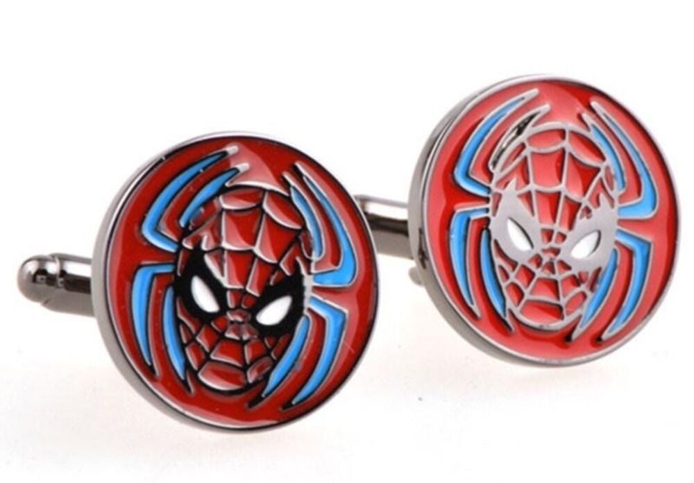 Spider-Man Spider Metal/Enamel Cufflinks - Walmart.com