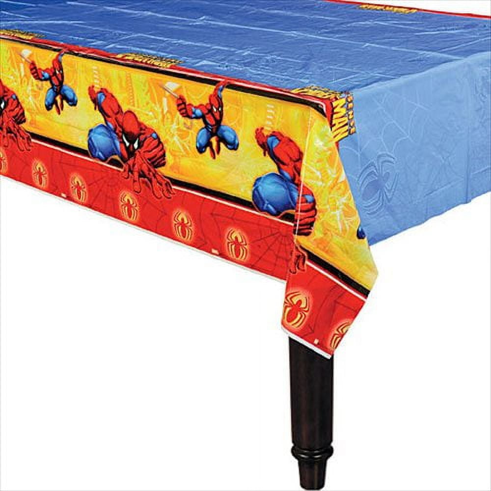 Spider-Man Spider Sense Plastic Table Cover (1ct) - Walmart.com