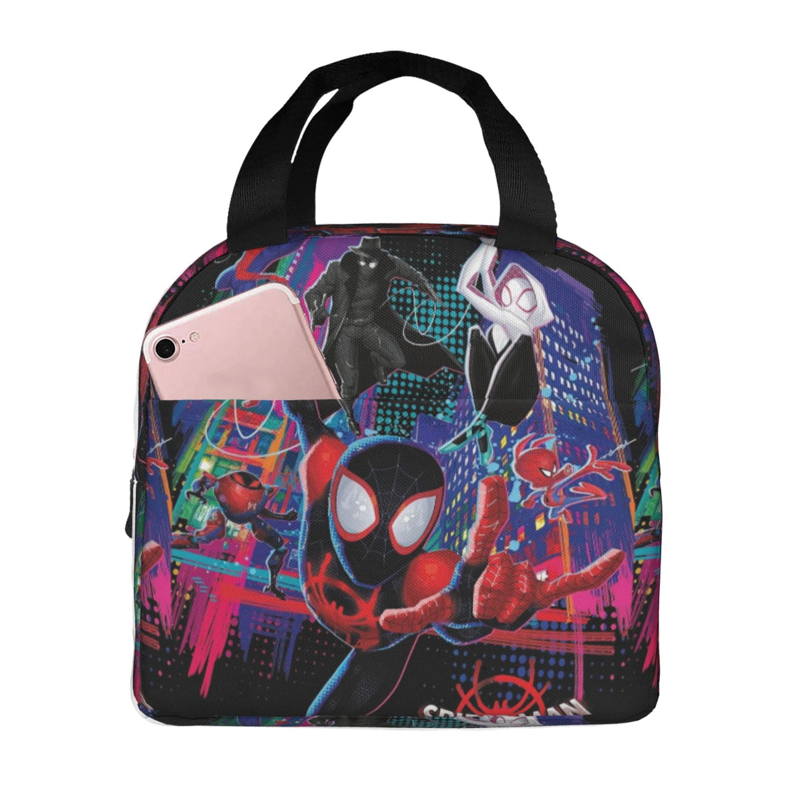 Spider-Man - Into The Spider-Verse Lunch Box,Lunch Box for Men,Lunch ...