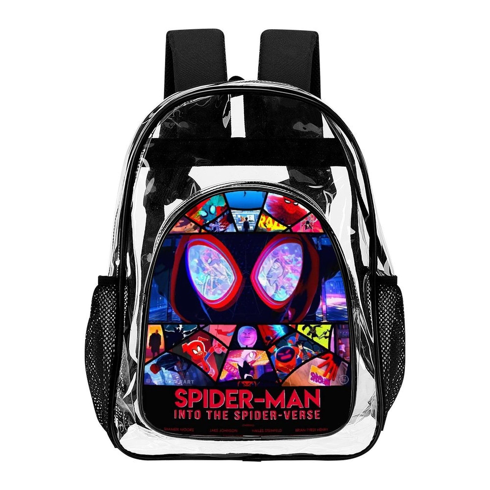 Spider-Man Into The Spider-Verse3 Clear Backpack Transparent Heavy Duty ...