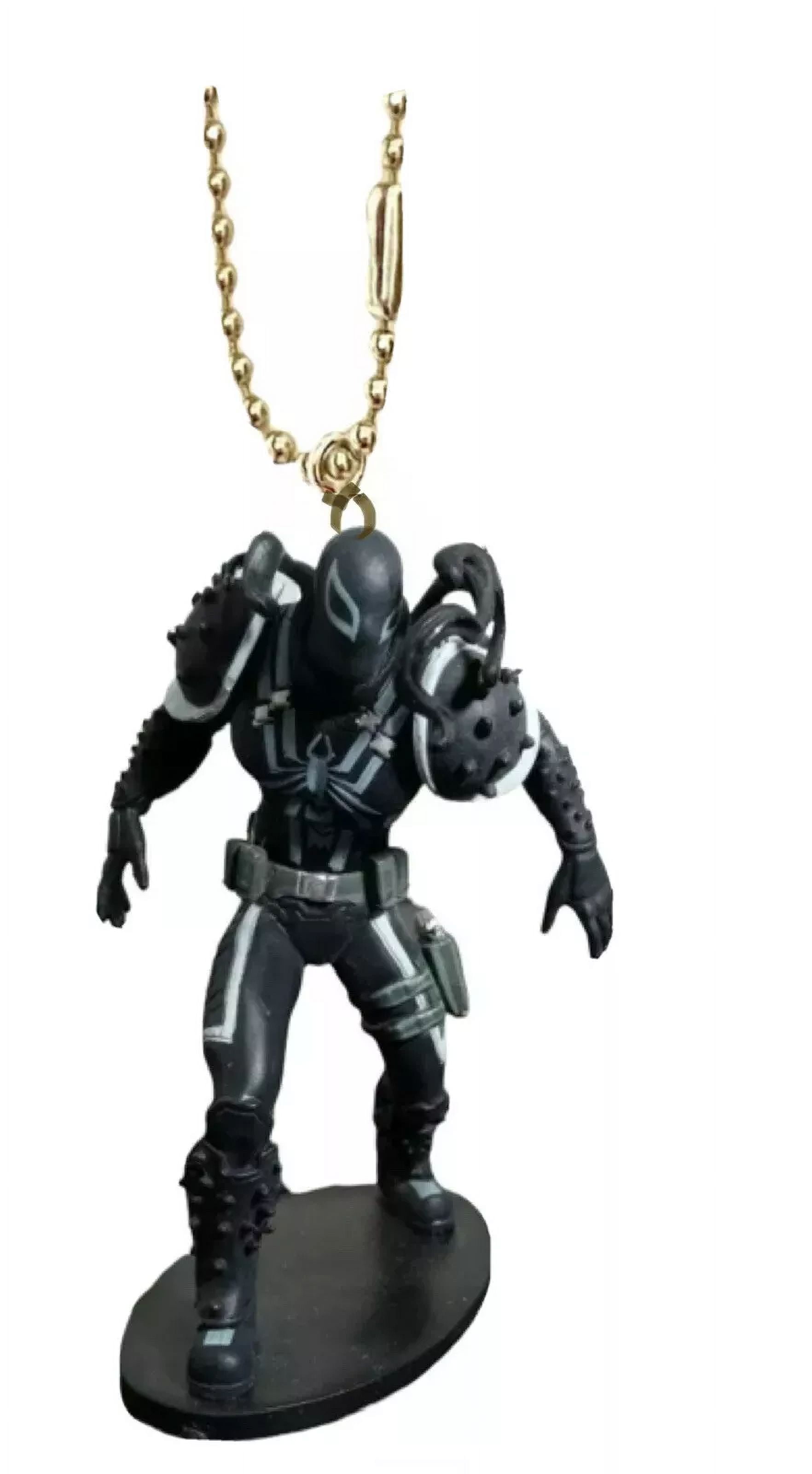 Spider Man Spiderman Venom Keychain Dangler Ornament Figure 3” Figurine ...