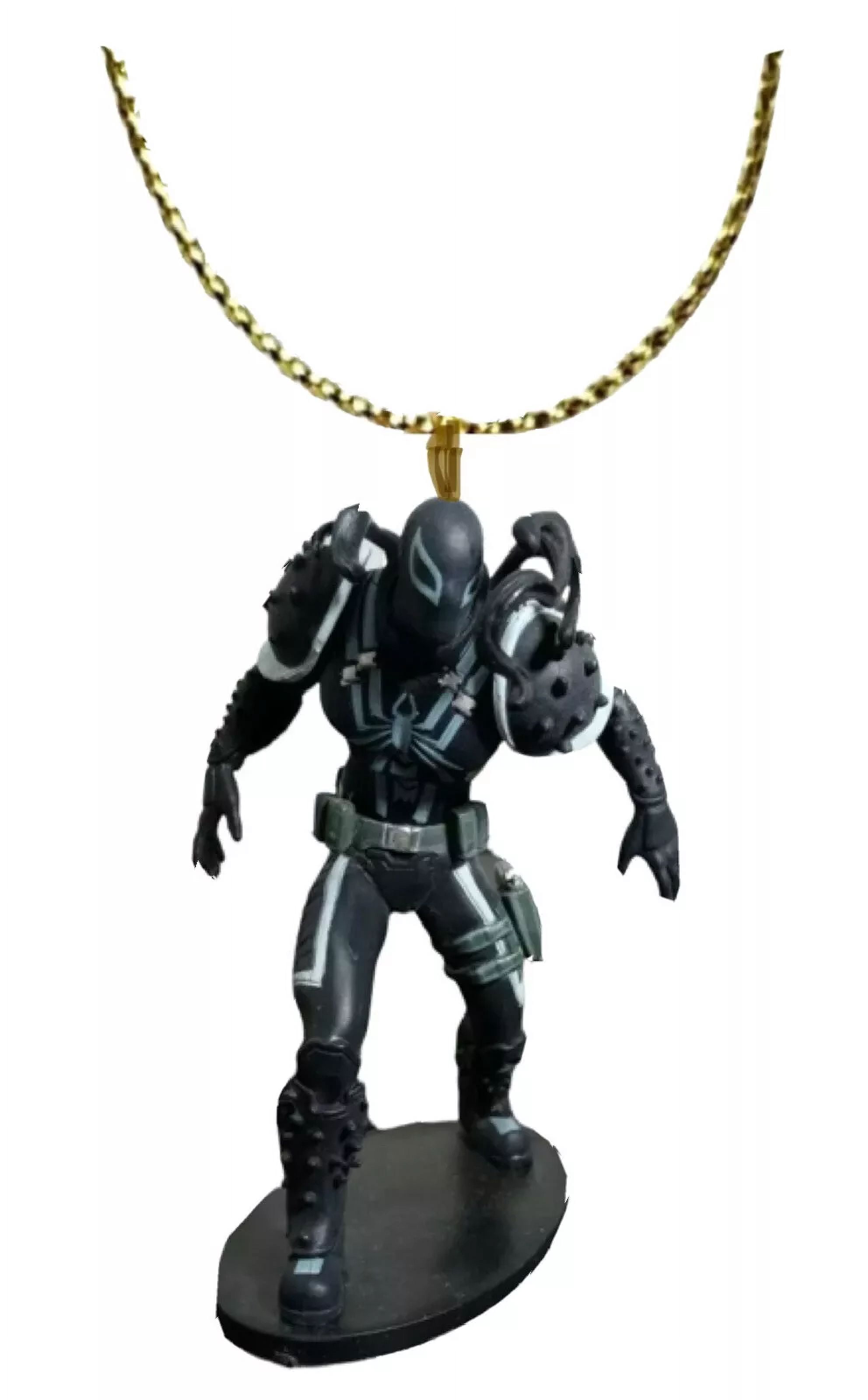Spider Man Spiderman Venom Ornament Figure 3” Figurine Charm Pvc ...