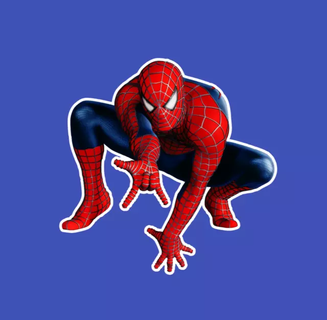 Spider-Man Sticker Phone Decal Water Bottle Stickers Car Decals, Laptop ...