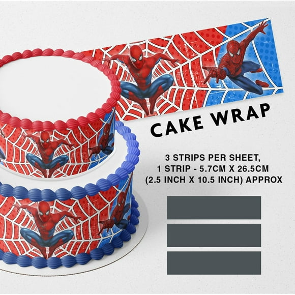 Spiderman Decorative Baking in Spiderman Party Supplies - Walmart.com