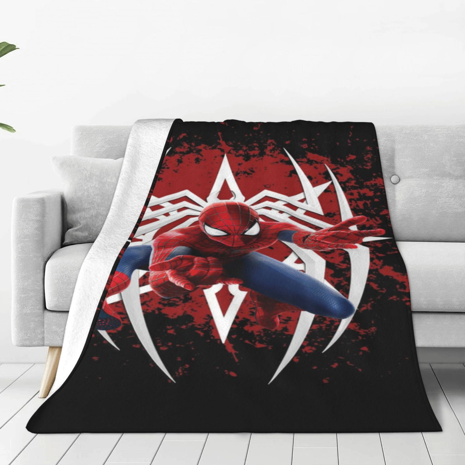 Spider-Man Super soft flannel blanket, light and comfortable, suitable ...