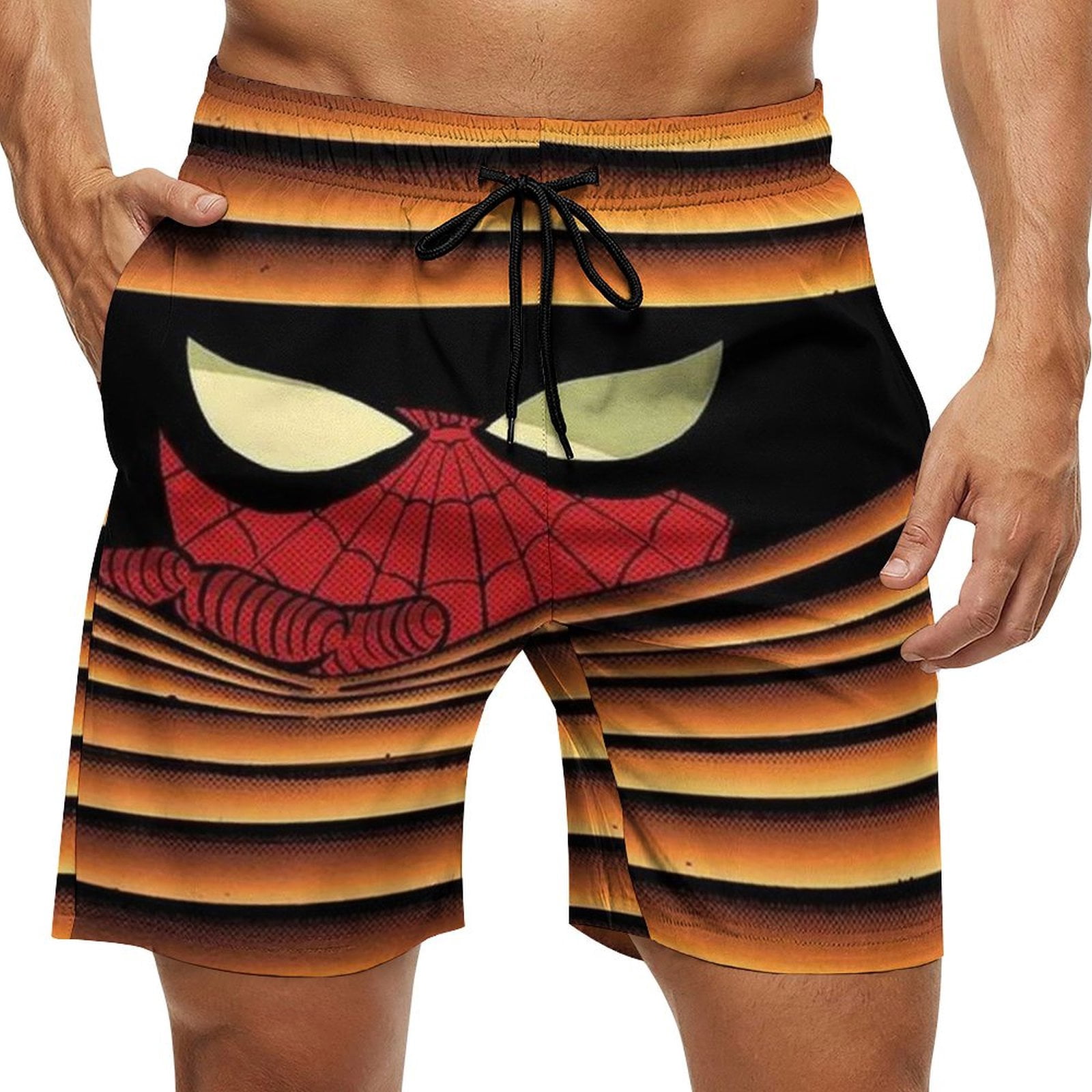Spider Man Swim Trunks Anime Cute for Men Gift L Spider Man Merch ...