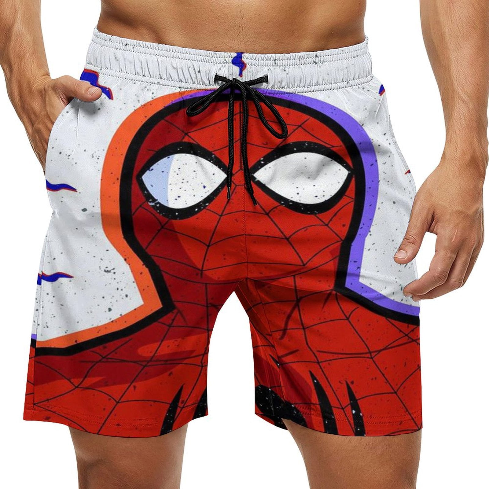 Spider Man Swim Trunks Anime Cute for Men Gift S Spider Man Merch ...