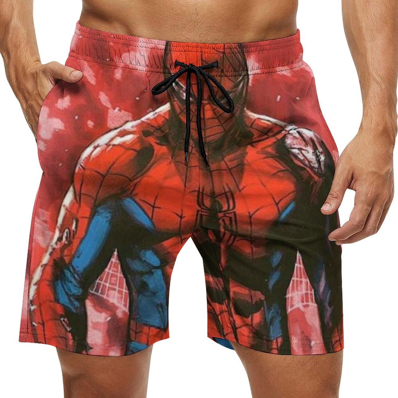 Spider Man Swim Trunks Anime Cute for Men Gift S Spider Man Merch ...