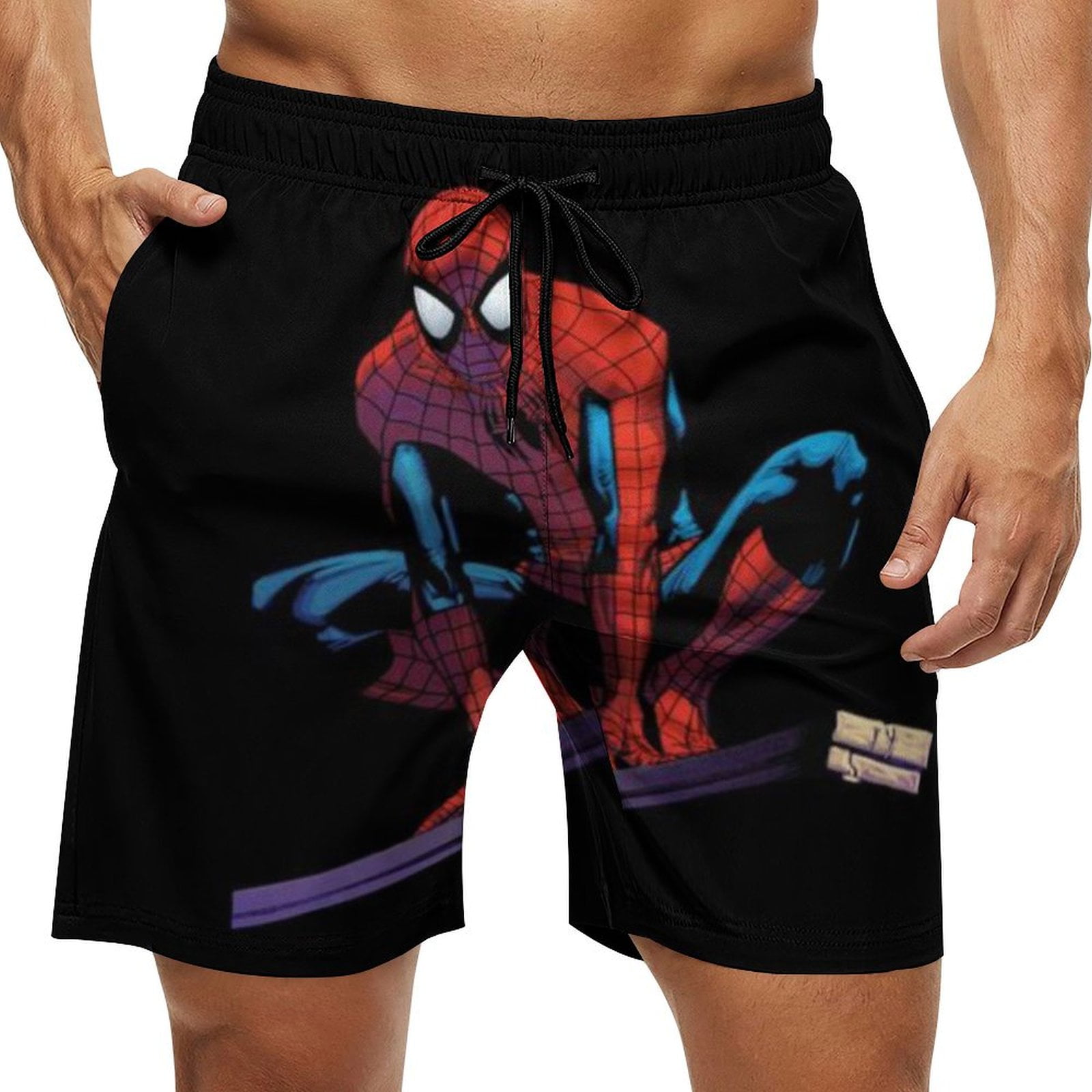 Spider Man Swim Trunks Anime Cute for Men Gift S Spider Man Merch ...
