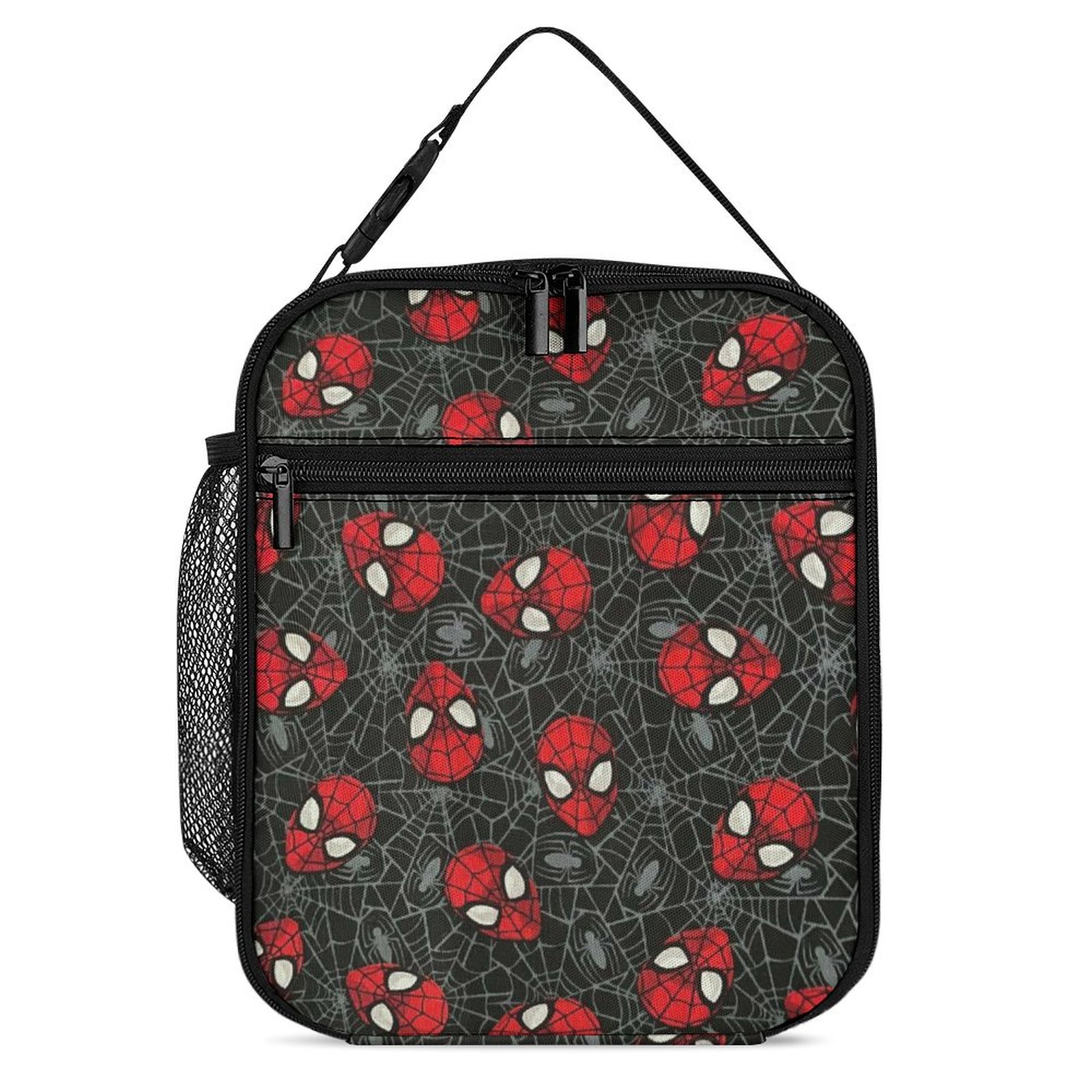 Spider Man Swing Insulated Lunch Boxes for Women Man, Portable Reusable ...