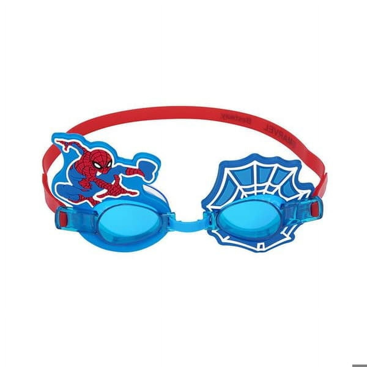 Spider-Man Themed Kids Swim Goggles, Anti-Leak Design with Comfortable ...