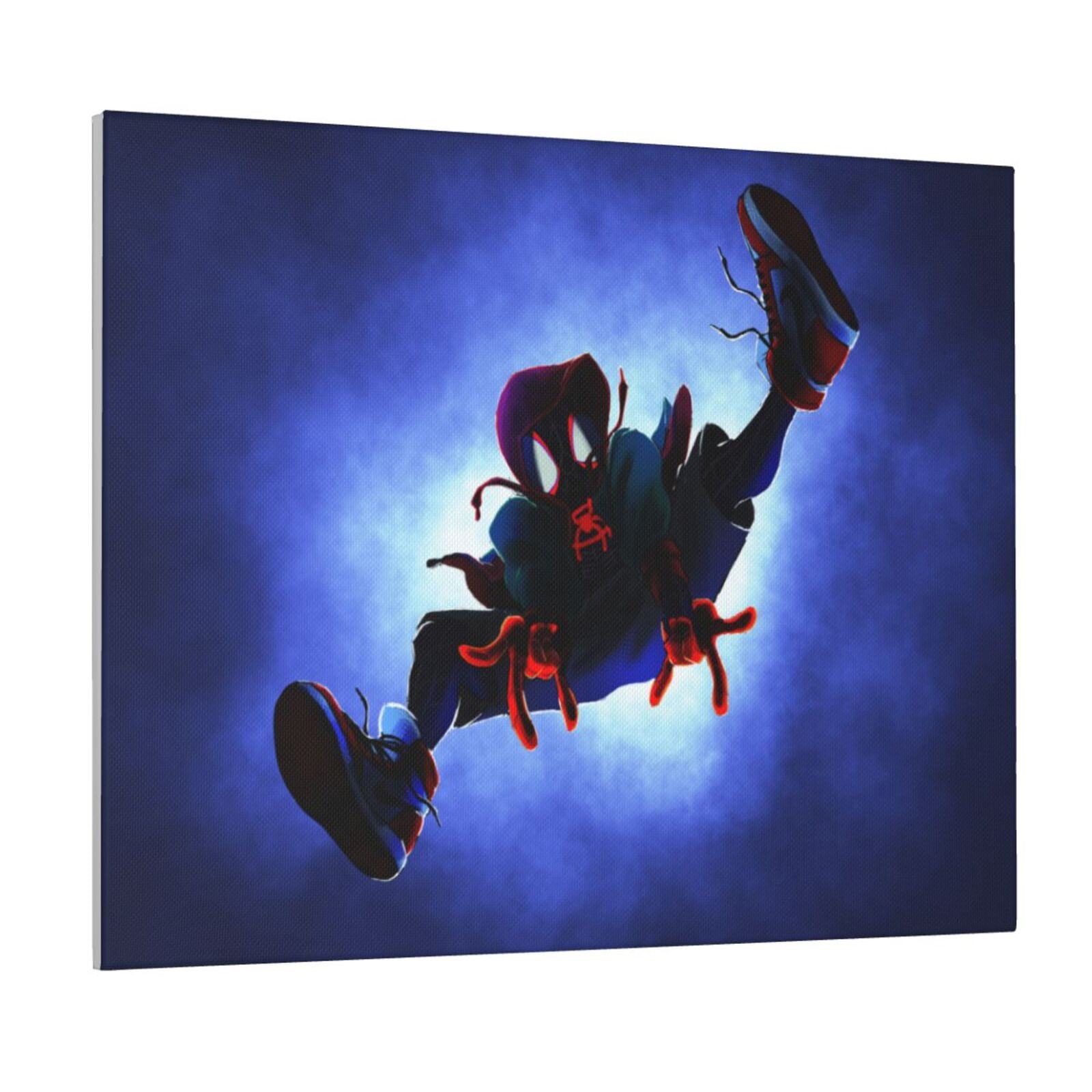 Spider-Man Themed Wall Art Canvas Mural Framed Wood Wall Decor for ...