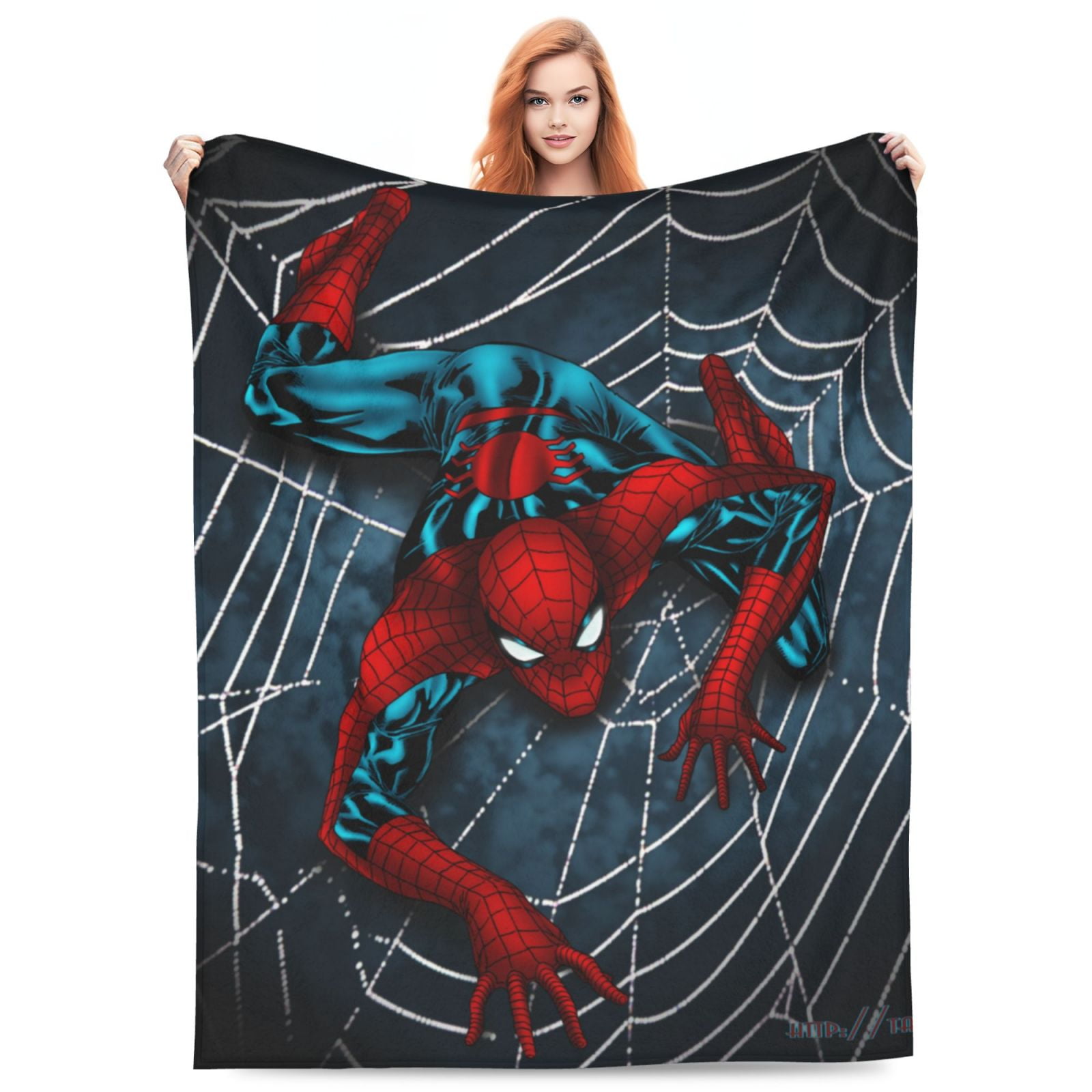 Spider-Man Throw Blanket Couch Bed Sofa Soft Lightweight Warm Cozy ...