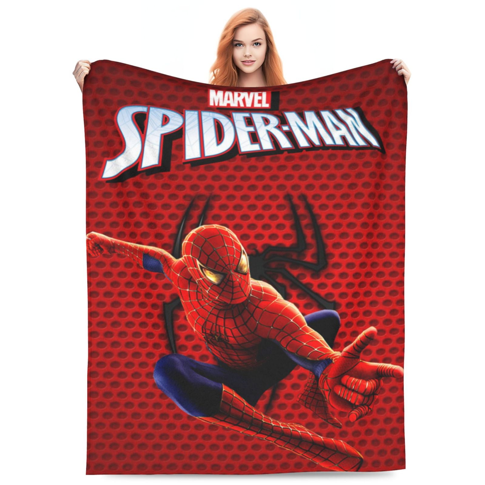 Spider-Man Throw Blanket Couch Bed Sofa Soft Lightweight Warm Cozy ...