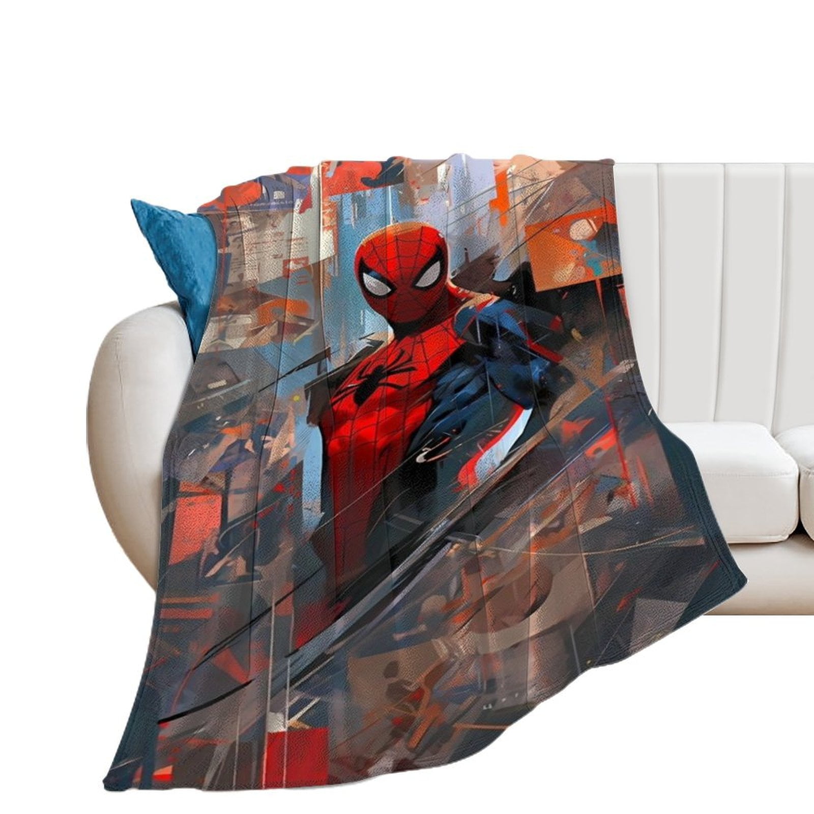 Spider-Man Throw Blanket Cute Flannel Anime for Girls Boys Men Women ...