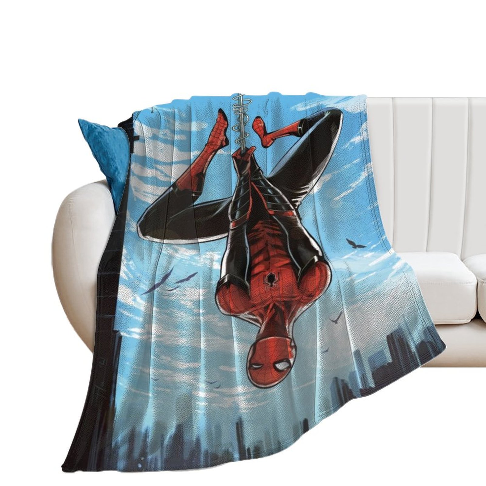 Spider-Man Throw Blanket Cute Flannel Anime for Girls Boys Men Women ...