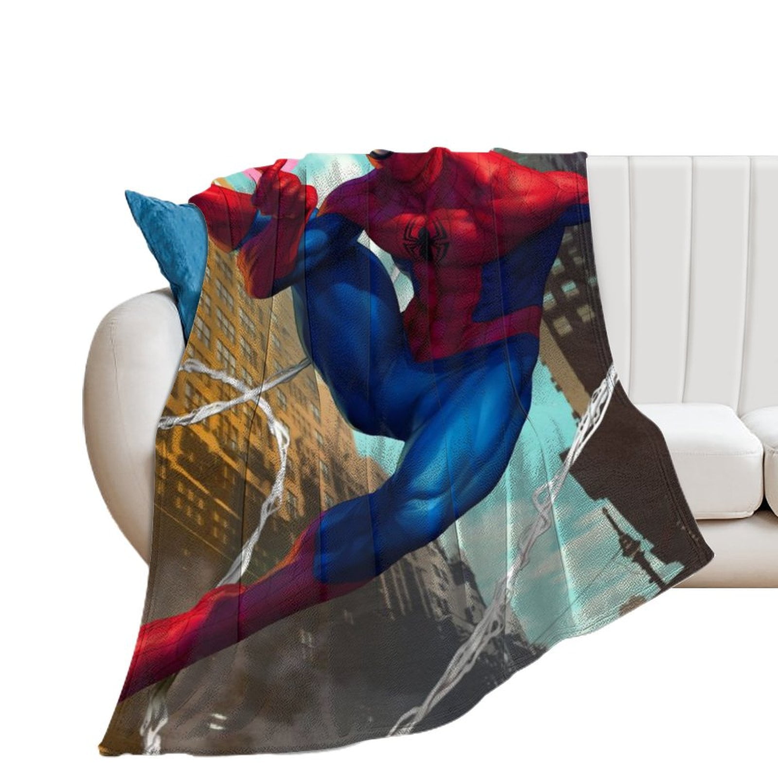 Spider-Man Throw Blanket Cute Flannel Anime for Girls Boys Men Women ...