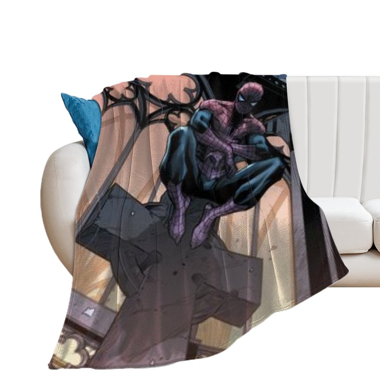 Spider-Man Throw Blanket Cute Flannel Anime for Girls Boys Men Women ...