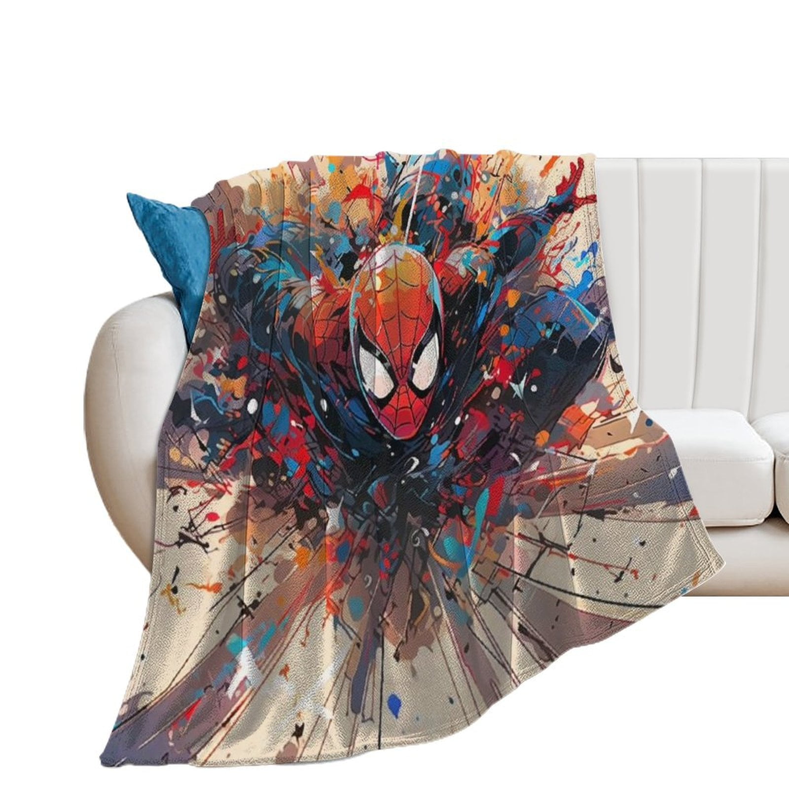 Spider-Man Throw Blanket Cute Flannel Anime for Girls Boys Men Women ...