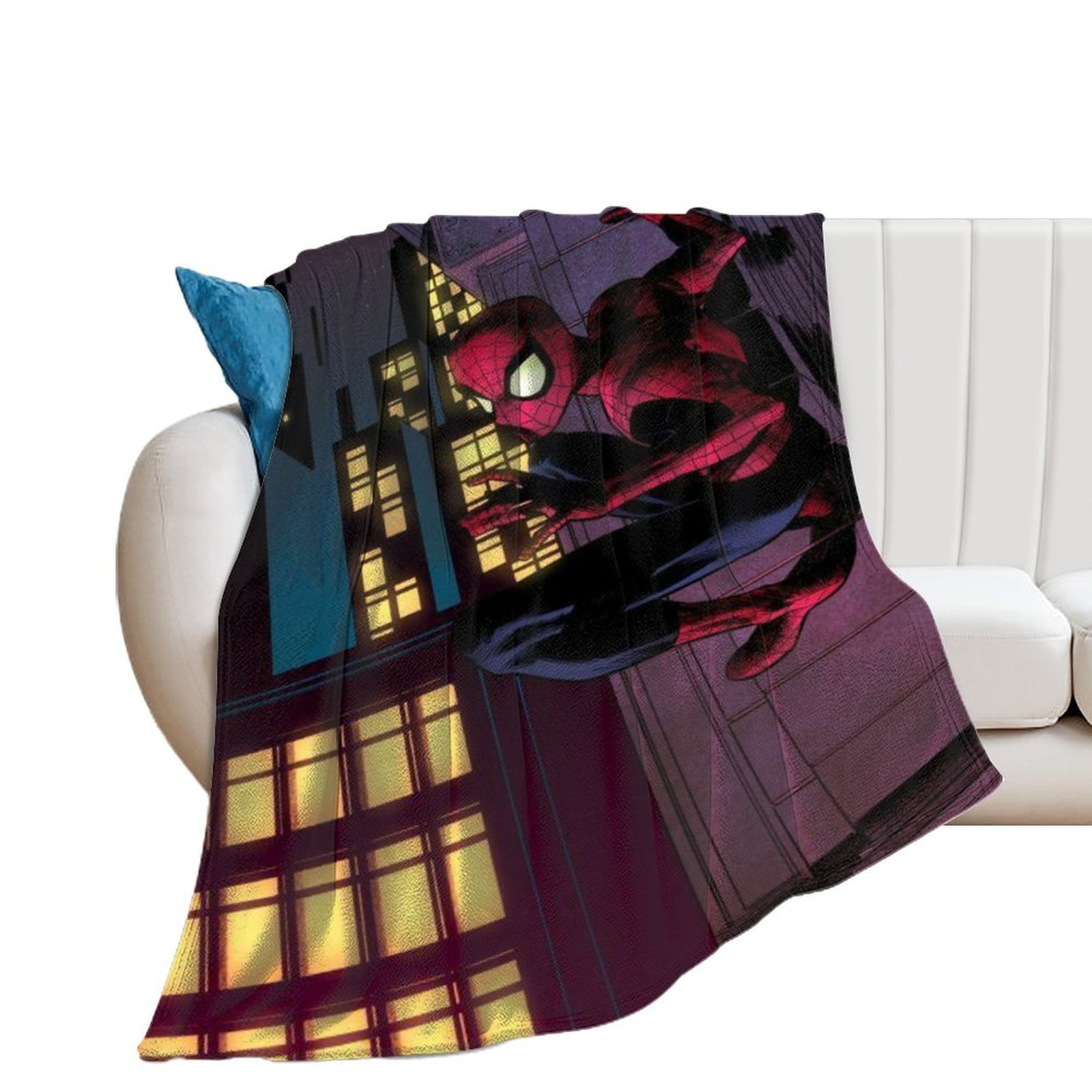 Spider-Man Throw Blanket Cute Flannel Anime for Girls Boys Men Women ...
