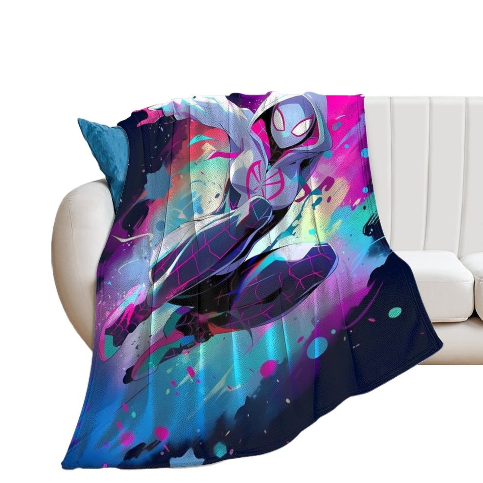 Spider-Man Throw Blanket Cute Flannel Anime for Girls Boys Men Women ...