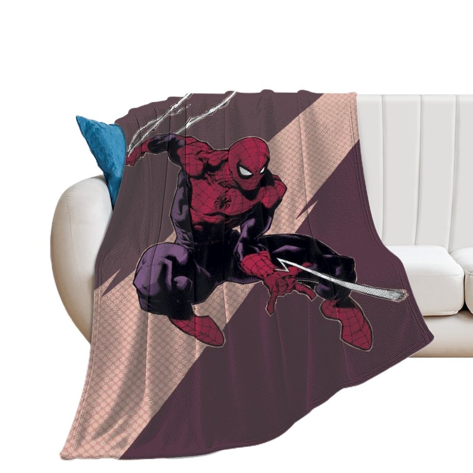 Spider-Man Throw Blanket Cute Flannel Anime for Girls Boys Men Women ...