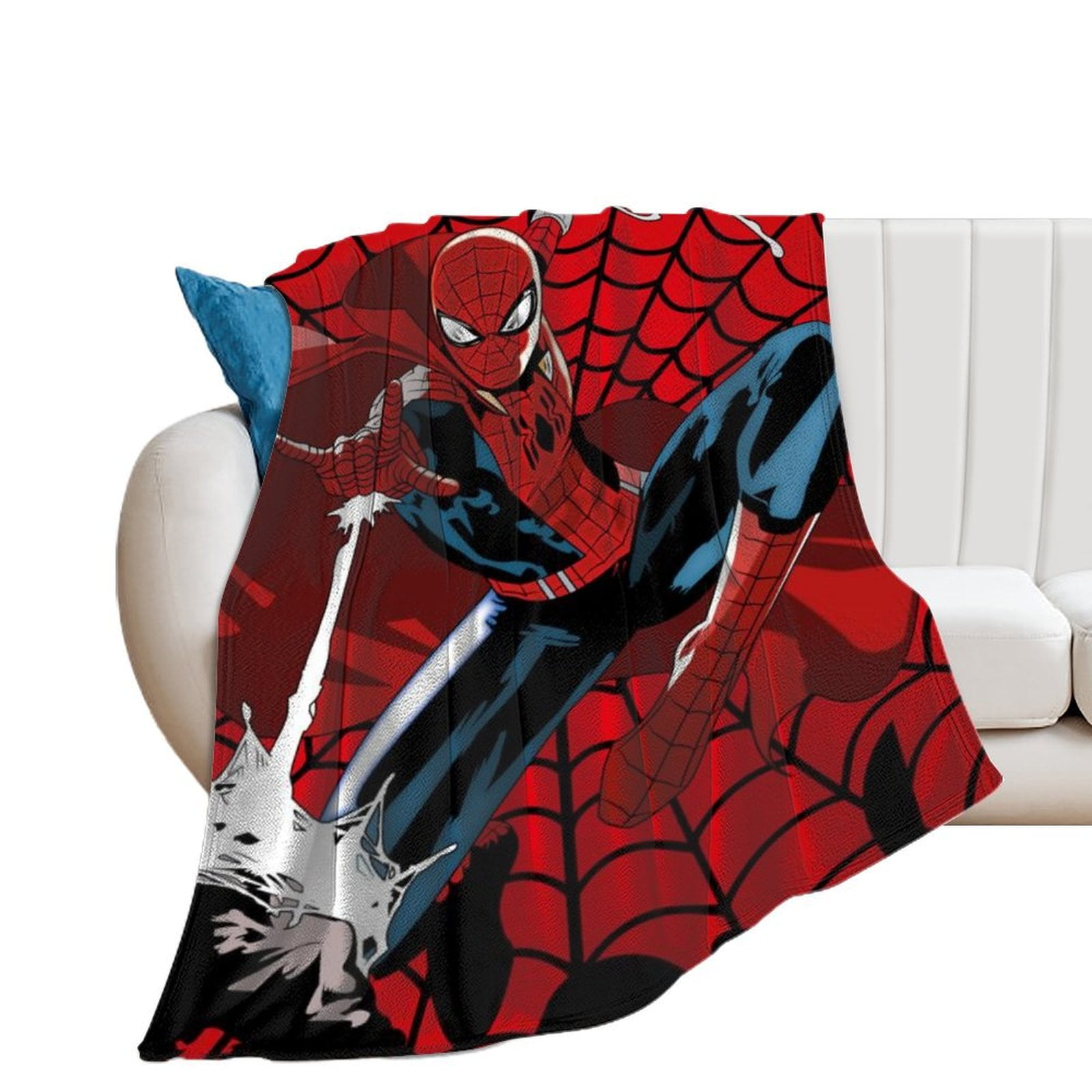 Spider-Man Throw Blanket Cute Flannel Anime for Girls Boys Men Women ...