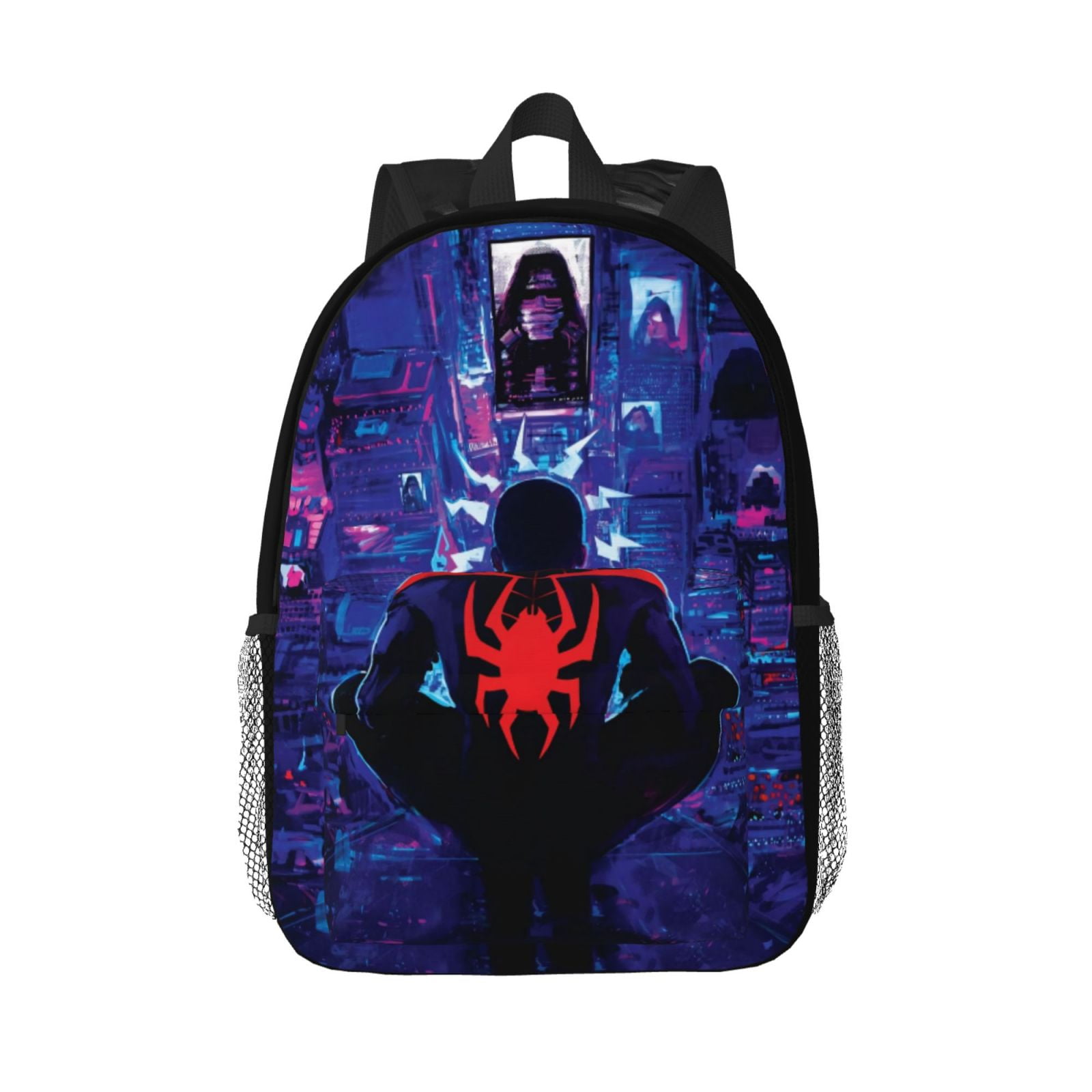 Spider-Man - This Is My Time Backpacks with Side Pockets-Durable ...