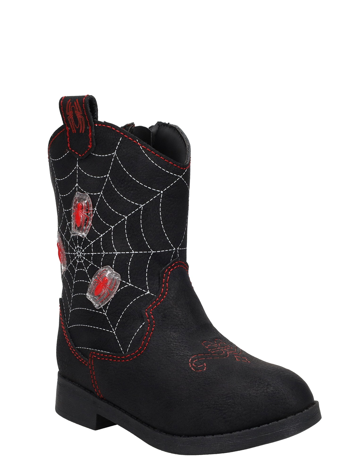 Spider-Man Toddler Boys Cowboy Light-up Boot - Walmart.com