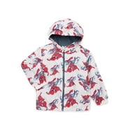 Minecraft Boys Bomber Jacket Creeper Design Zip-Up Kids Outerwear Sizes ...