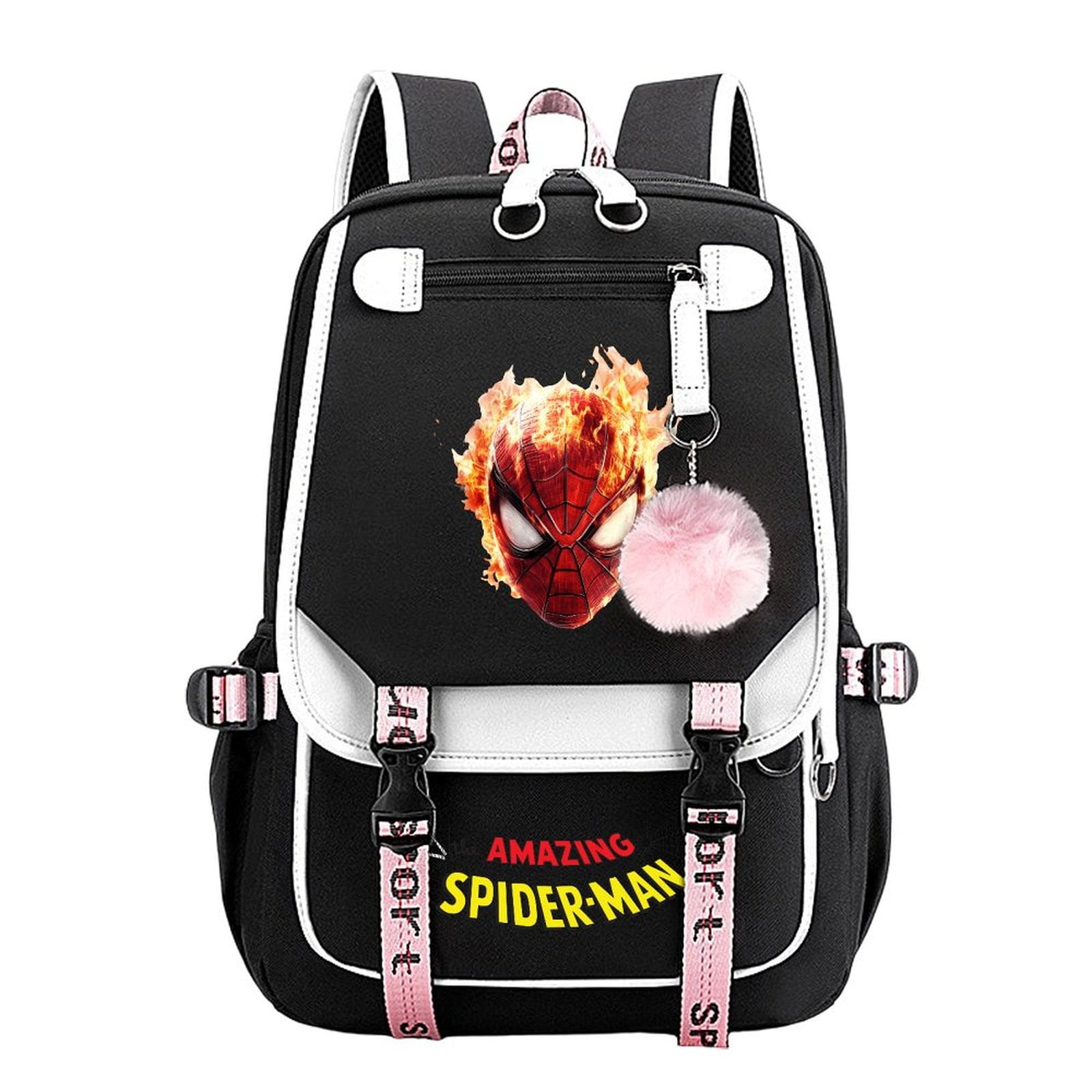 Spider Man Travel Laptop Backpack for Aldults 18 Inch Anime Backpack ...