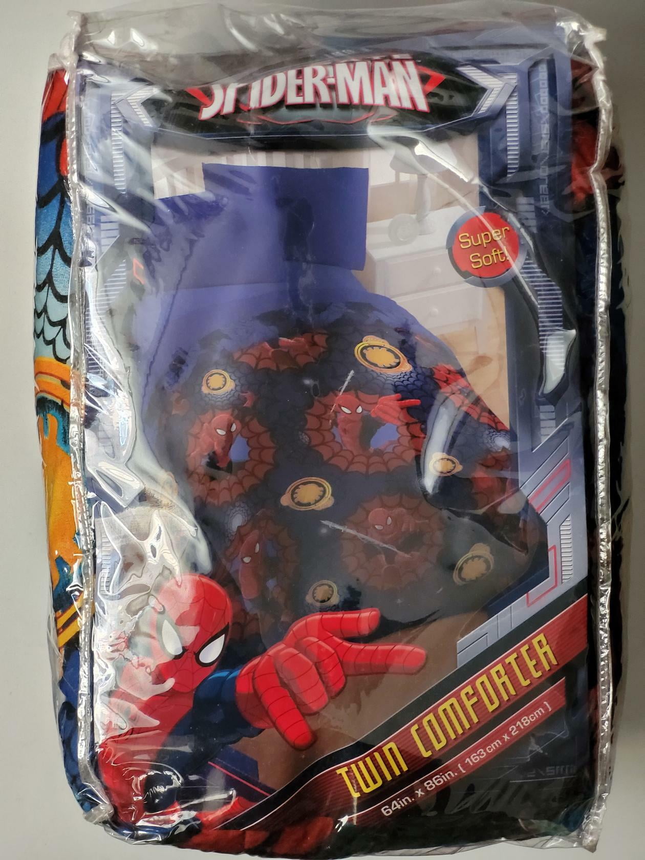 Spider-Man Twin Comforter Super Soft - 64 x 86 Inches - Walmart.com