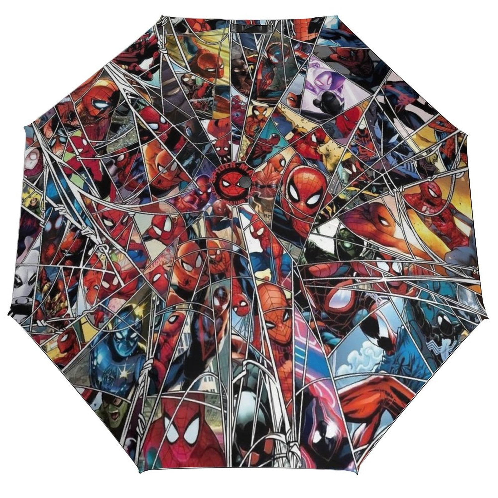 Spider-Man Umbrella for Men Women Boys Girls,Mini Travel Folding ...