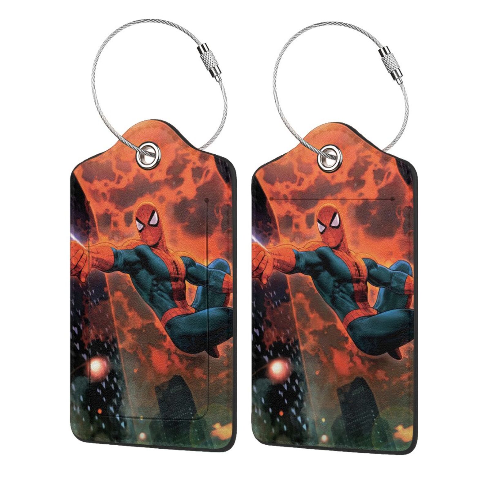 Spider-Man Unlimited Luggage Tags for Suitcases Travel ID ...
