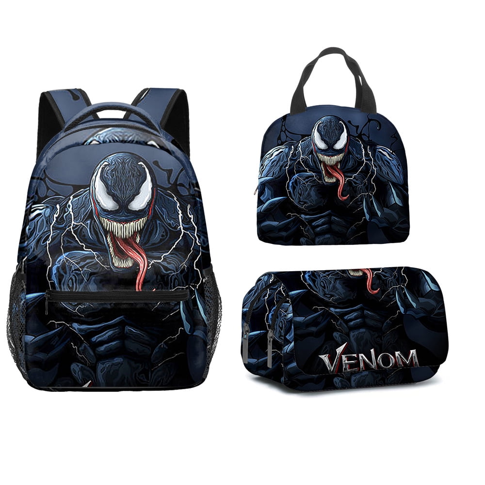 Spider-Man VENOM Anime Travel Backpack for Teens/Womens/Mens/ Casual ...
