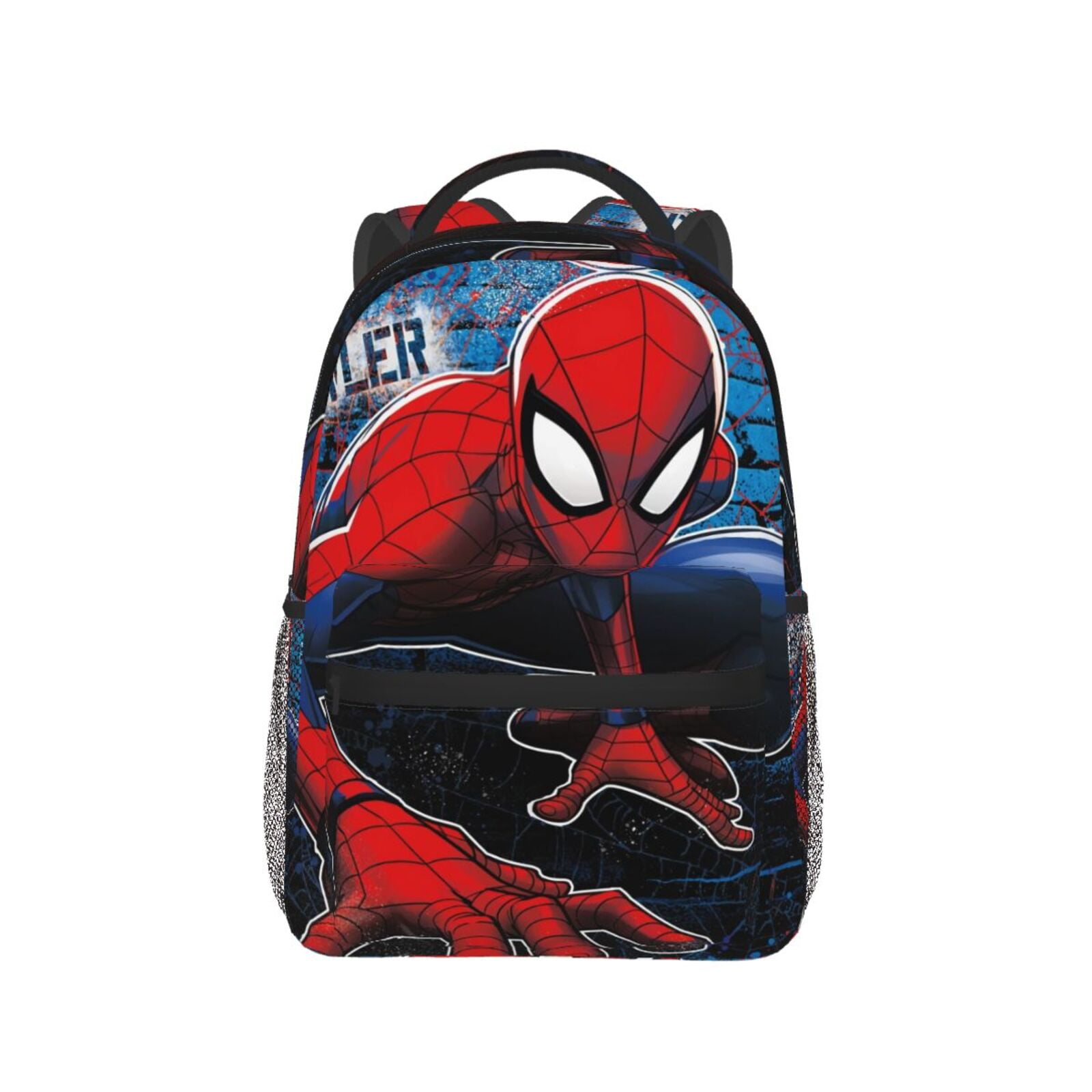 Spider-Man Wall-Crawler Backpacks with Side Pockets-Durable,Lightweight ...