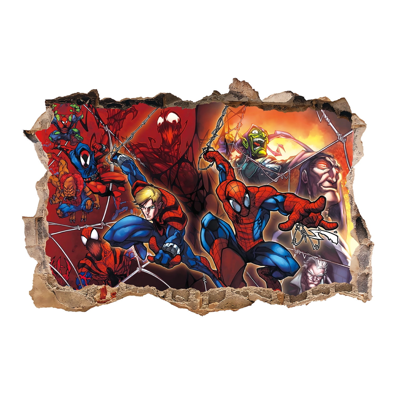 Spider-Man Wall Sticker For Bedroom Living Room Nursery Party ...